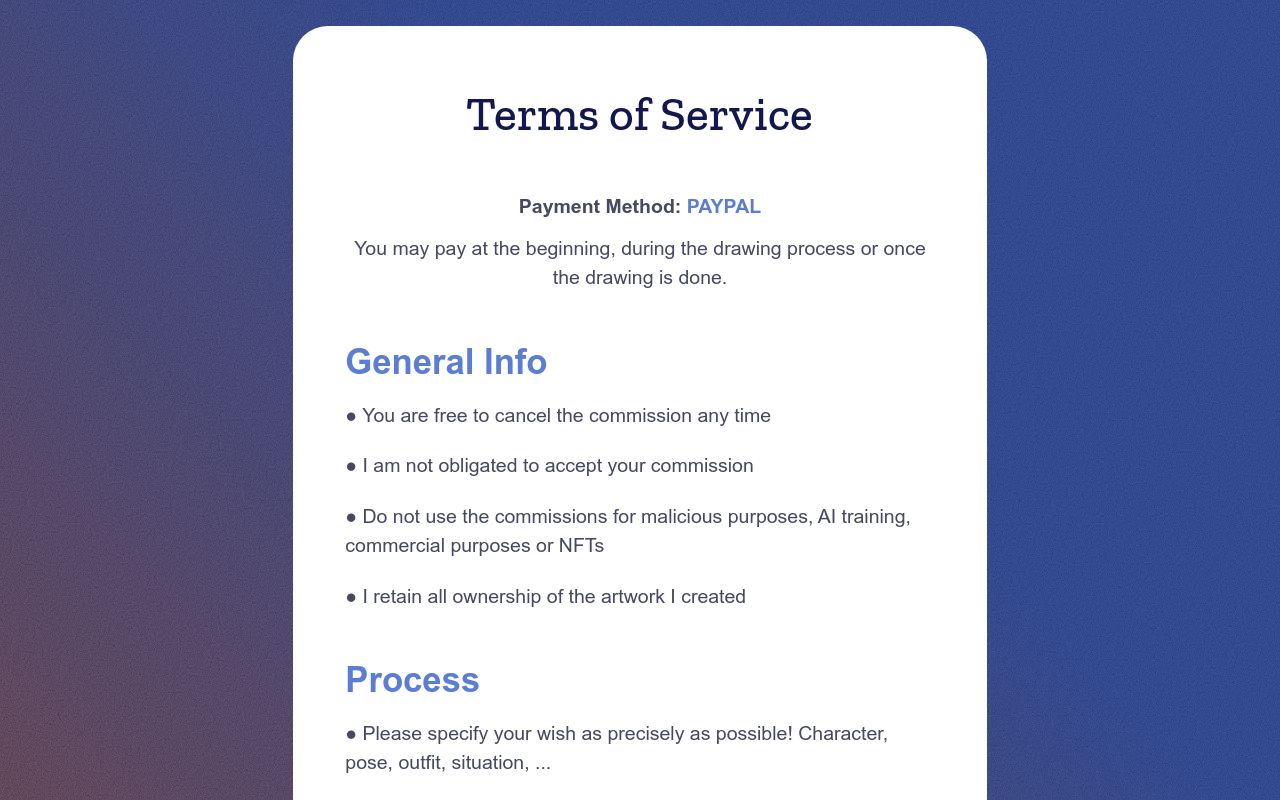 Terms of Service